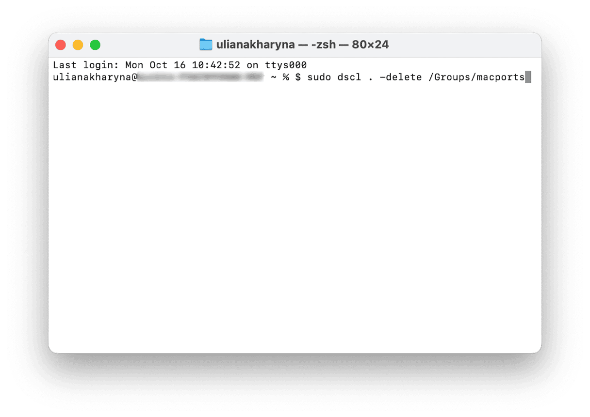 MacPorts uninstall guide for your Mac